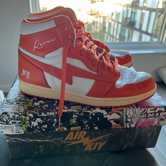 Shoes | Reves Paris Air Kit 85 High Whiteorange | Poshmark